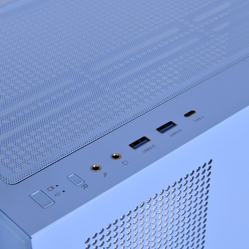 View 270 TG ARGB Hydrangea Blue (Three-Fan Edition) Mid Tower Chassis